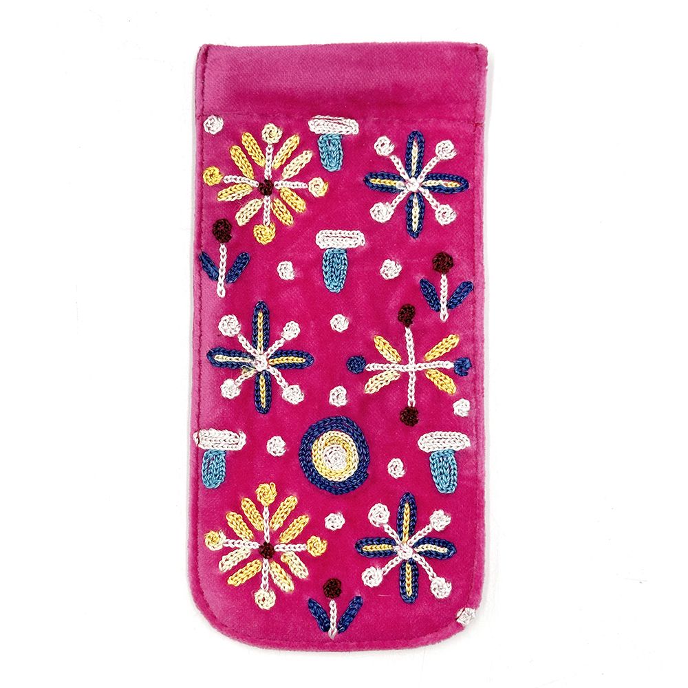 Better World Arts - Spectacle Case, Rosie Ross (pink) – Willunga Gallery