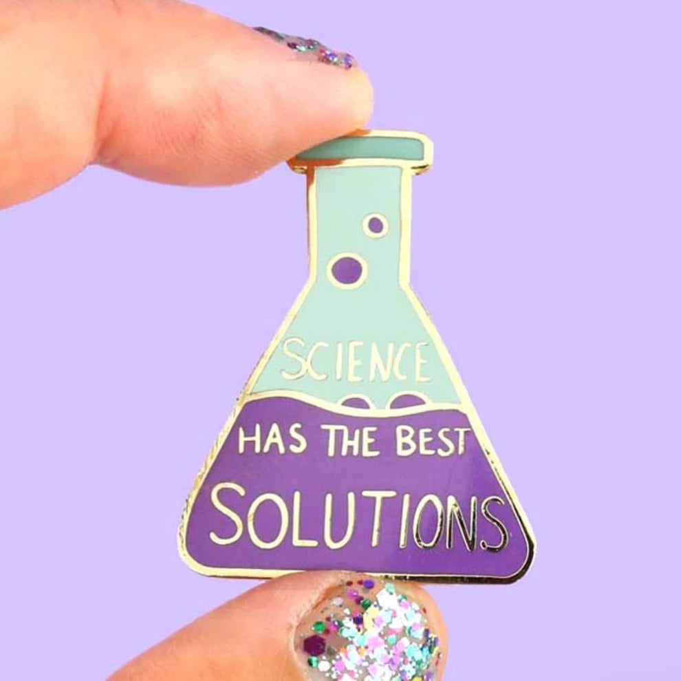 Jubly-Umph Lapel Pin Science Has The Best Solutions – Willunga Gallery