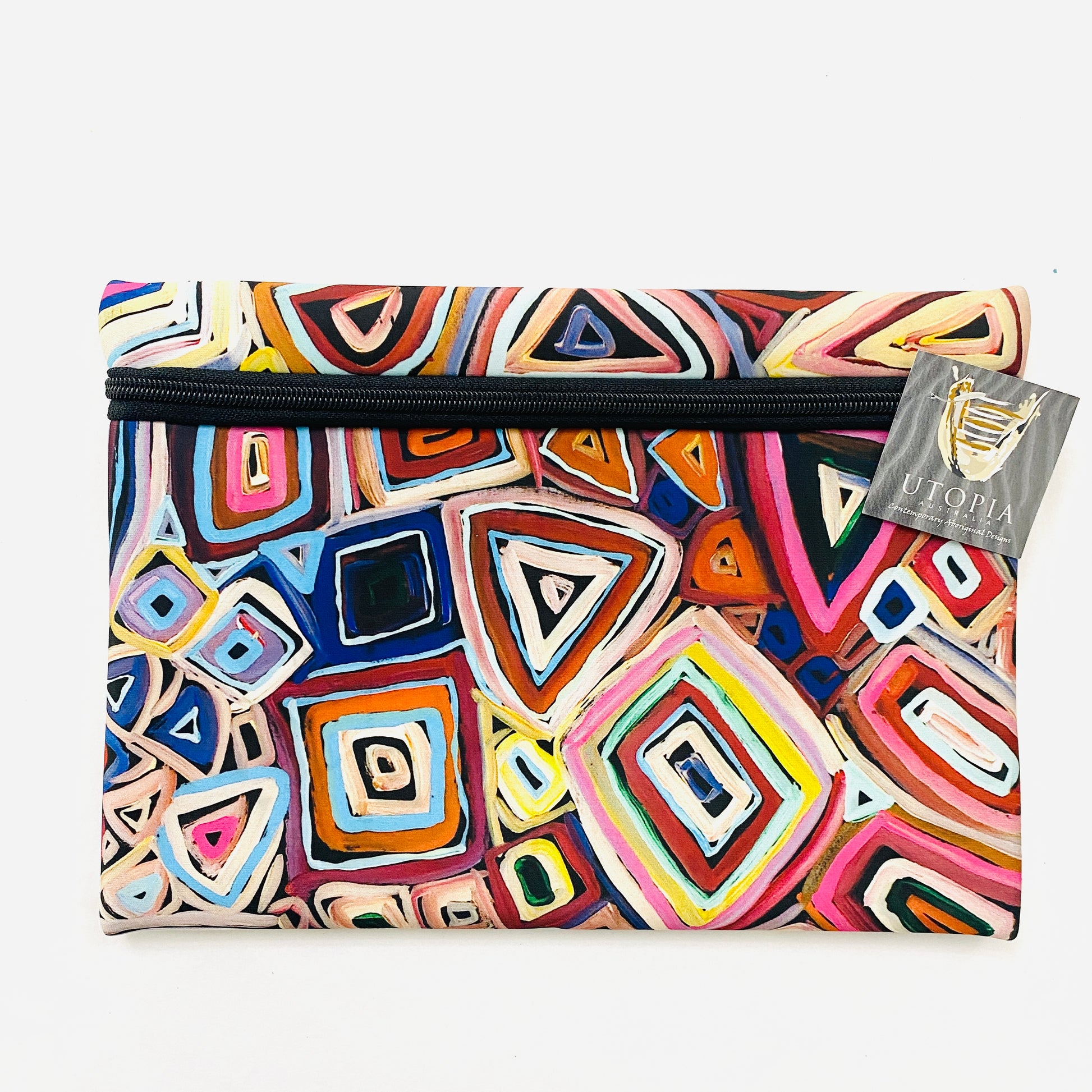 Utopia Zipped Case - Janelle Stockman Fire Sparks 212 – Willunga Gallery